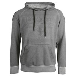 Top Gun Herren Kapuzenpullover "TG20201132", grau, Gr. XXXL, Obermaterial: 65% Baumwolle, 35% Polyester, Pullover