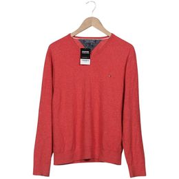 Tommy Hilfiger Pullover Herren Gr&ouml;&szlig;e XL Second Hand rot