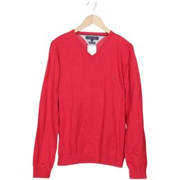 Tommy Hilfiger Pullover Herren Gr&ouml;&szlig;e XL Second Hand rot