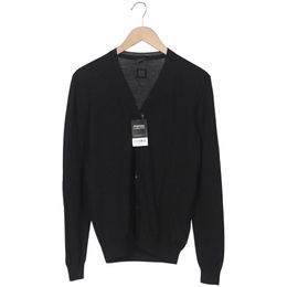 BOSS Black Strickjacke Herren Gr&ouml;&szlig;e M Second Hand schwarz