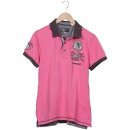 CAMP DAVID Poloshirt Herren Gr&ouml;&szlig;e M Second Hand pink