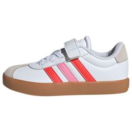 adidas Sportswear Sneaker 'VL Court 3.0' Jungen Gr&ouml;&szlig;e 35 kitt / hellpink / rot / wei&szlig;