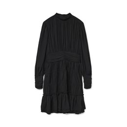 V&eacute;ro Moda VERO MODA Kleid 'Birdie' Damen Gr&ouml;&szlig;e 42 schwarz Winterkleid