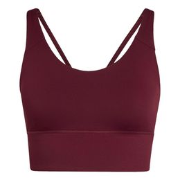 adidas Performance Sport-BH 'Studio All Me' Damen Gr&ouml;&szlig;e M weinrot / wei&szlig;
