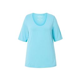 Ulla Popken Shirt female Blue size 54-56