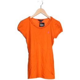 Polo Ralph Lauren T-Shirt Damen Gr&ouml;&szlig;e XS Second Hand orange