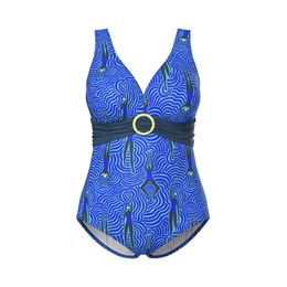 Ulla Popken Swimsuit female Blue size 50-52