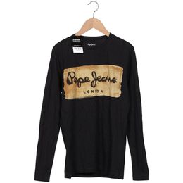 Pepe Jeans Langarmshirt Herren Gr&ouml;&szlig;e S Second Hand schwarz
