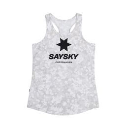 Saysky Camo Combat Singlet Bekleidung Damen wei&szlig;