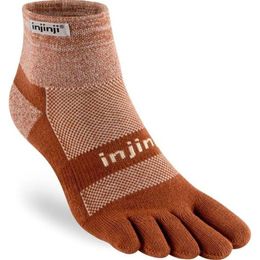 injinji Trail Midweight Mini-Crew Bekleidung Unisex braun