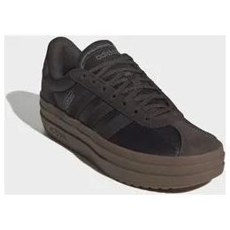 Sneaker Adidas SPORTSWEAR "VL COURT BOLD", Herren, Gr. 40,5, aurora coffee, aurora coffee, gum5, Leder, Textil, Schuhe Sneaker