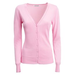 Influencer Knit Cardigan female Pink size S