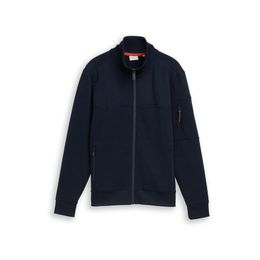 Tom Tailor Zip-Up Hoodie male Blue size M