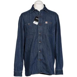 Carhartt Work In Progress Carhartt WIP Hemd Herren Gr&ouml;&szlig;e M Second Hand blau