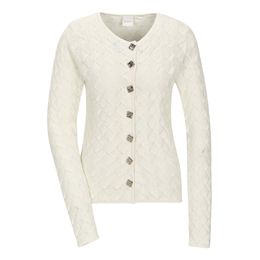 Madeleine Mode Madeleine Knit Cardigan female White size 40