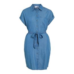 Vila Shirt Dress 'VINori' female Blue size 36
