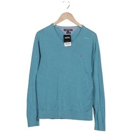 Tommy Hilfiger Pullover Herren Gr&ouml;&szlig;e M Second Hand t&uuml;rkis