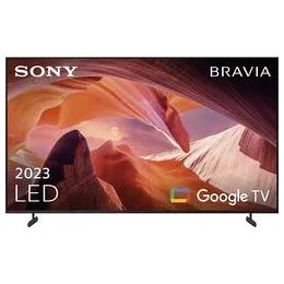 Sony BRAVIA KD-85X80L LED TV (Flat, 85 Zoll / 215 cm, UHD 4K, SMART TV, Google TV)
