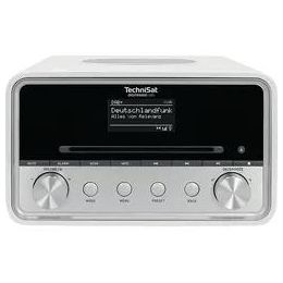 Technisat DIGITRADIO 586 DAB+ Radio, AM, FM, DAB+, Internet Bluetooth, Wei&szlig;/Silber
