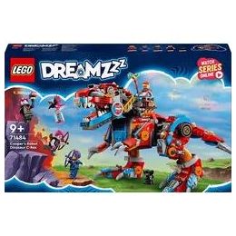 Lego DREAMZzz 71484 Coopers Dino-Mech C-Rex Bausatz, Mehrfarbig