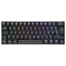 ISY IGK-5000-BK Mini Size, Gaming Tastatur , Mechanisch, Sonstiges, kabelgebunden, Schwarz