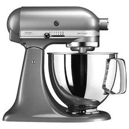 KitchenAid 5KSM125ECU K&uuml;chenmaschine Kontur-Silber (R&uuml;hrsch&uuml;sselkapazit&auml;t: 4,8 l, 300 Watt)