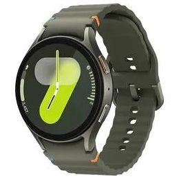 Samsung Galaxy Watch7 BT 44 mm Smartwatch Aluminium Nitrilkautschuk, 85-130 mm, Green