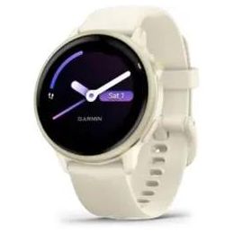 Garmin v&iacute;voactive&reg; 6 Bone/Lunargold, Fitness-Smartwatch