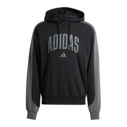 adidas Sportswear Sportsweatshirt 'COLLEGIATE' Herren Gr&ouml;&szlig;e S basaltgrau / dunkelgrau / schwarz