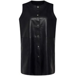 Ulla Popken Vest female Black size 58-60