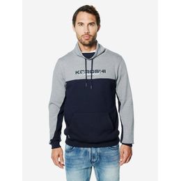 Koroshi Sweatshirt male Blue size XL