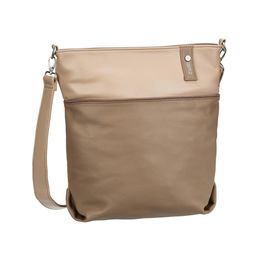 Zwei Shoulder Bag 'Jana J12' female Beige size One Size