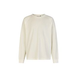 Cleptomanicx Sweater 'Boxy Crewneck Thermal' male Beige size S