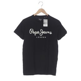 Pepe Jeans T-Shirt Herren Gr&ouml;&szlig;e L Second Hand schwarz