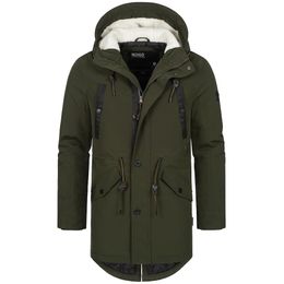 INDICODE Jeans Between-Seasons Parka 'Benicio' male Green size S