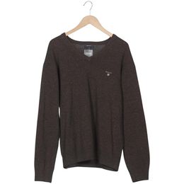 Gant Pullover Herren Gr&ouml;&szlig;e XL Second Hand braun
