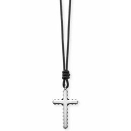 CAI Ca&iuml; Necklace male Black, Silver size One Size