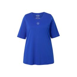 Ulla Popken Shirt female Blue size 58-60