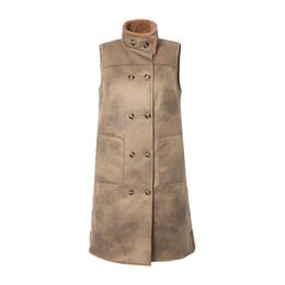 MIAMODA Vest female Beige size 42-44