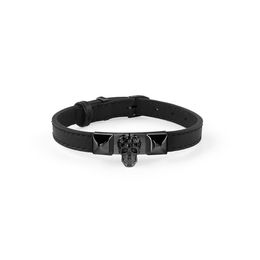 Philipp Plein Jewellery Bracelet 'PLEIN ENIGMA' male Black size S