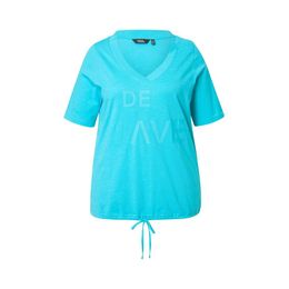 Ulla Popken Shirt female Blue size 54-56