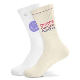 J.clay Socks female White size 35-38
