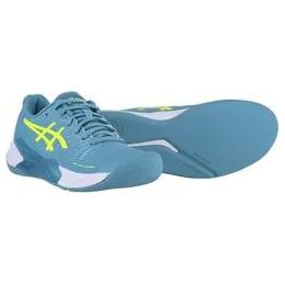 asics Tennisschuhe Gel Challenger 14 Indoor/Carpet/Teppich graublau Damen