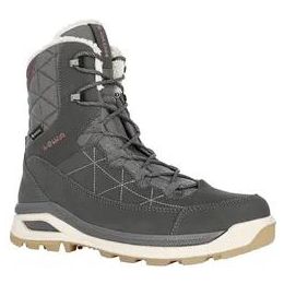 Lowa Winterstiefel Ottawa GTX (Veloursleder/Textil, wasserdicht) anthrazitgrau/altrosa Damen