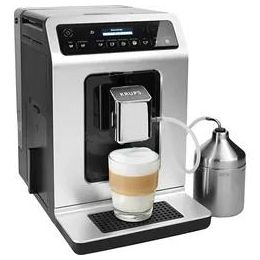 Krups Kaffeevollautomat "EA891D Evidence", grau (metal), B:24cm H:36,3cm T:37,2cm, Kaffeevollautomaten, 12 Kaffee- und 3 Tee-Variationen, OLED-Display und Touchscreen, Kaffeevollautomat