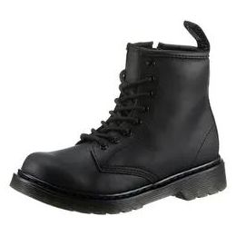 Winterboots Dr. Martens "1460 Serena Mono J", M&auml;dchen, Gr. 33, schwarz, Leder, unifarben, Schuhe Winterboots, mit Innenrei&szlig;verschluss