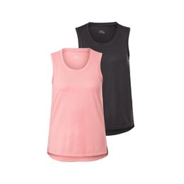 Tchibo - 2 Sporttops - Damen - Gr. M - schwarz