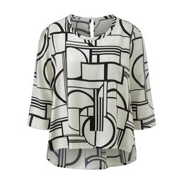 Peter Hahn - Bluse mit 3/4-Arm, weiss, Gr. 50 / XL