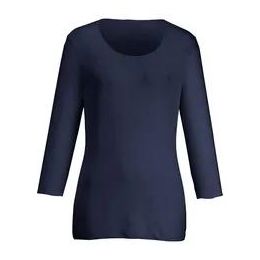 Rundhals-Shirt Peter Hahn blau, 52