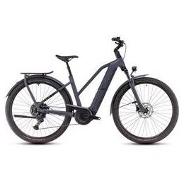 Cube Kathmandu Hybrid ONE 800 Trapez 2025 - shadowgrey ́n ́black - 46cm | 28 Zoll